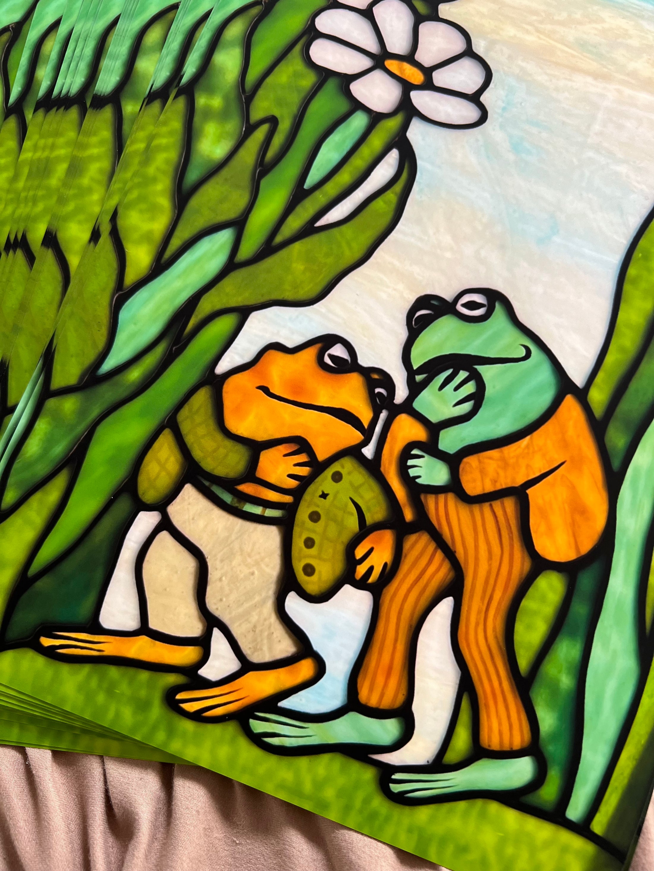 A Lost Button / Frog and Toad / ART PRINT – Neighborhood Glassworks